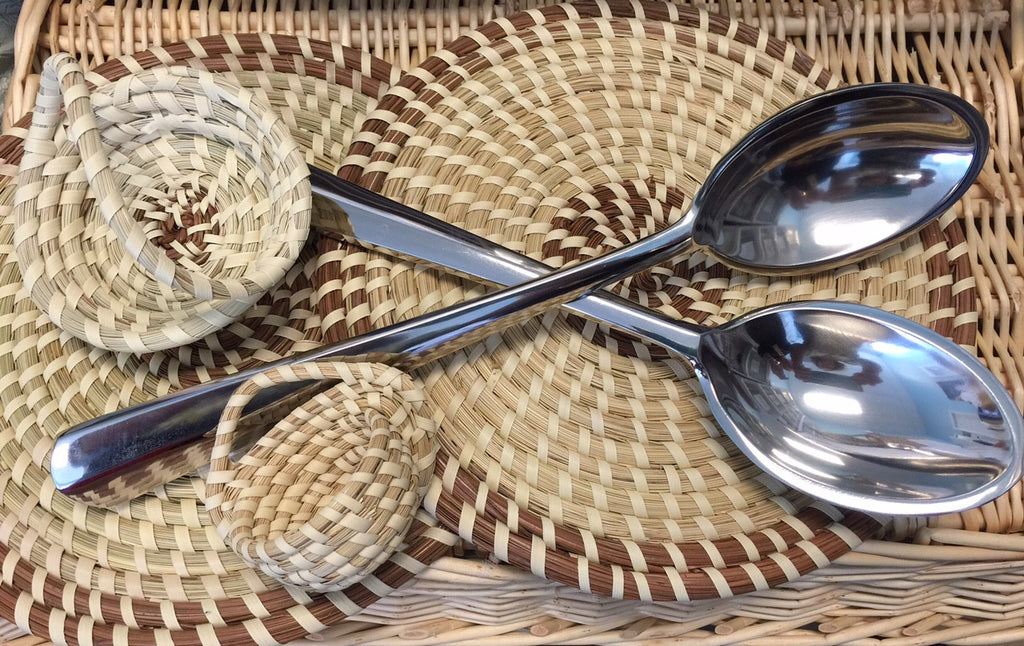 Charleston Rice Spoon Plain Handle – Gullah Gourmet, Inc.